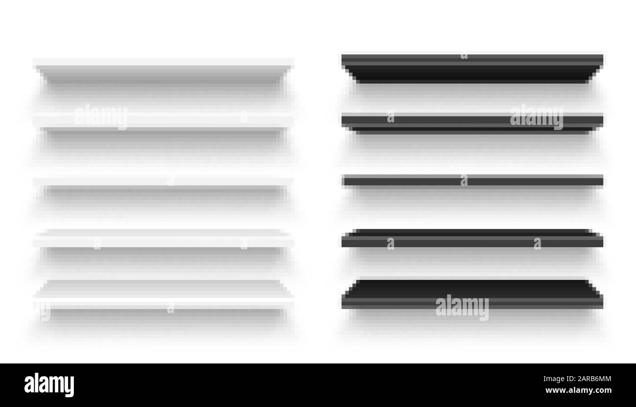 Empty Shelves Wallpaper