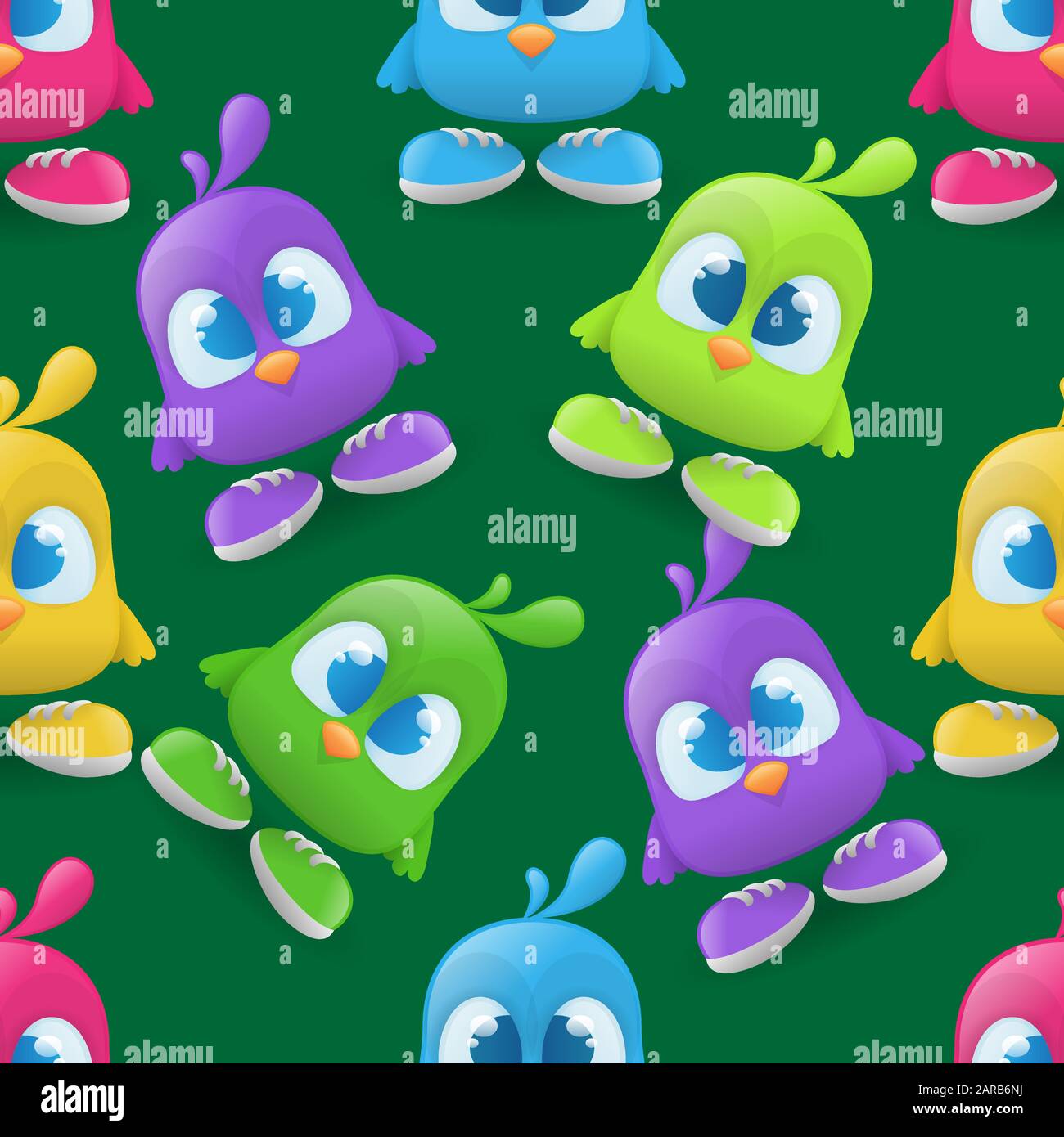 seamless,vector,birds design art Stock Vector Image & Art - Alamy