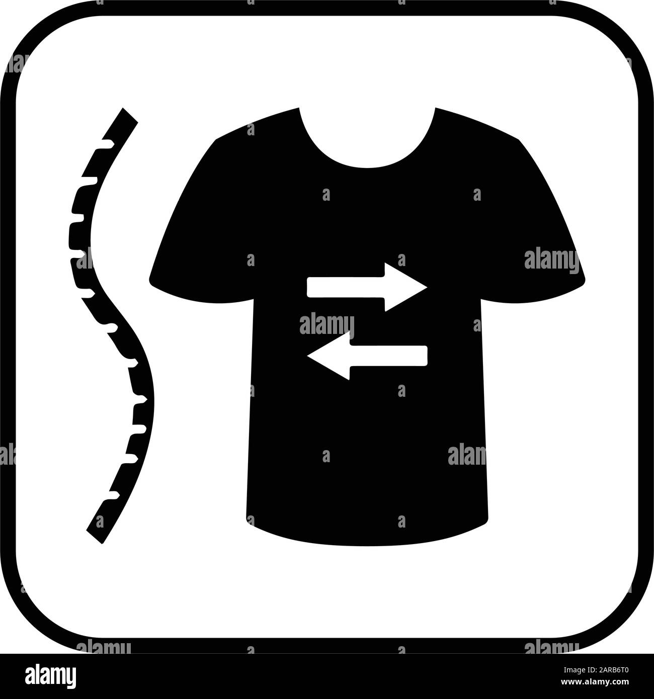 Beautiful design and fully editable Dress size icon, Guide, shirt ...