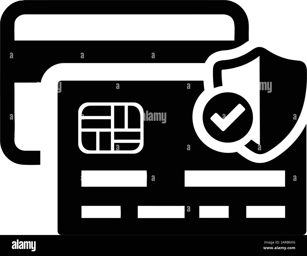 Well organized and fully editable Card Security Icon, Secure Payment ...