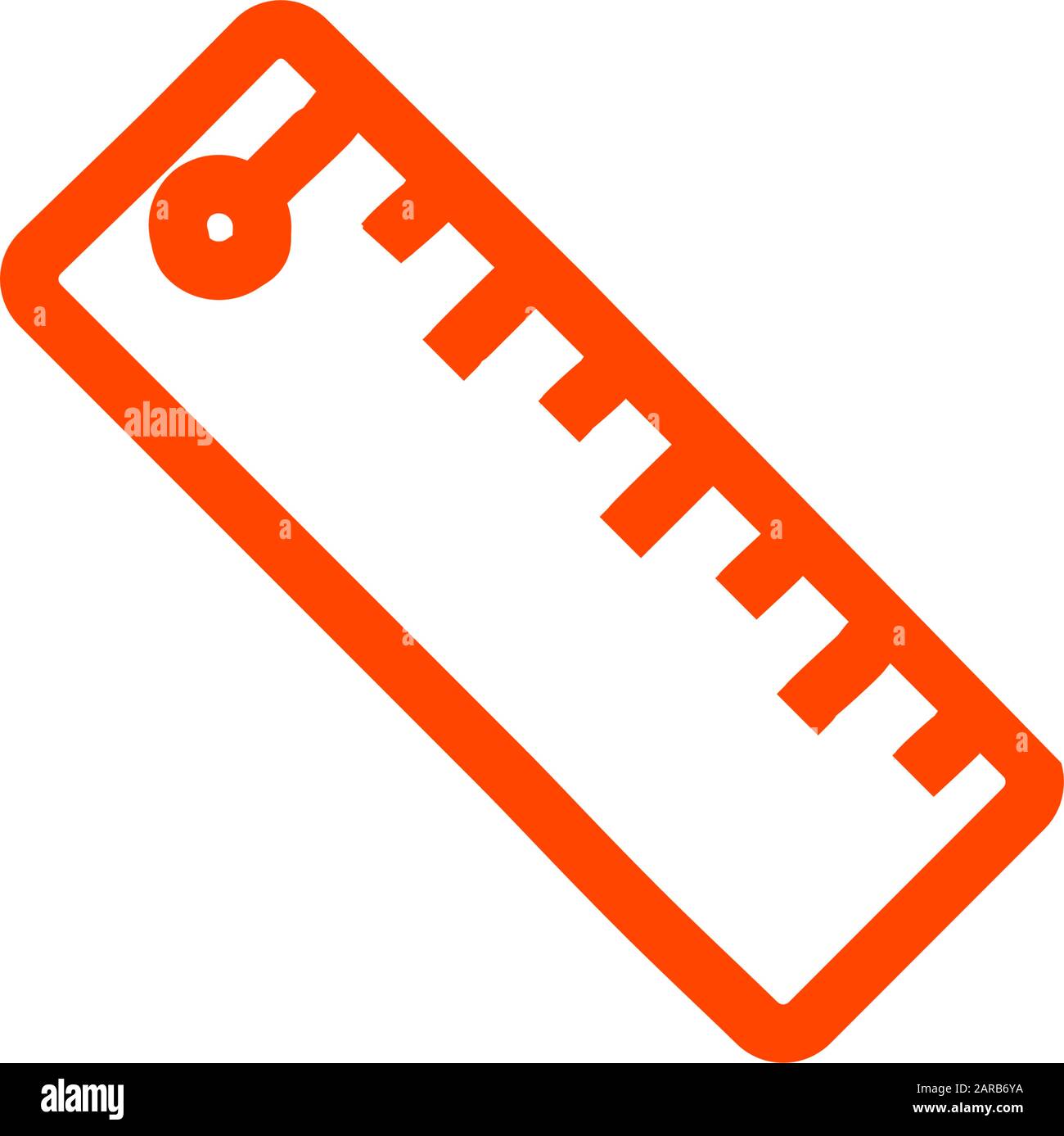 Ruler outline icon creative hi-res stock photography and images - Alamy