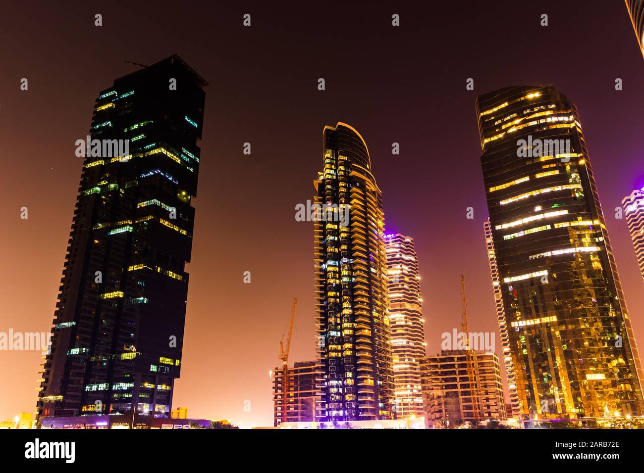 Jumeirah lake tower hi-res stock photography and images - Alamy
