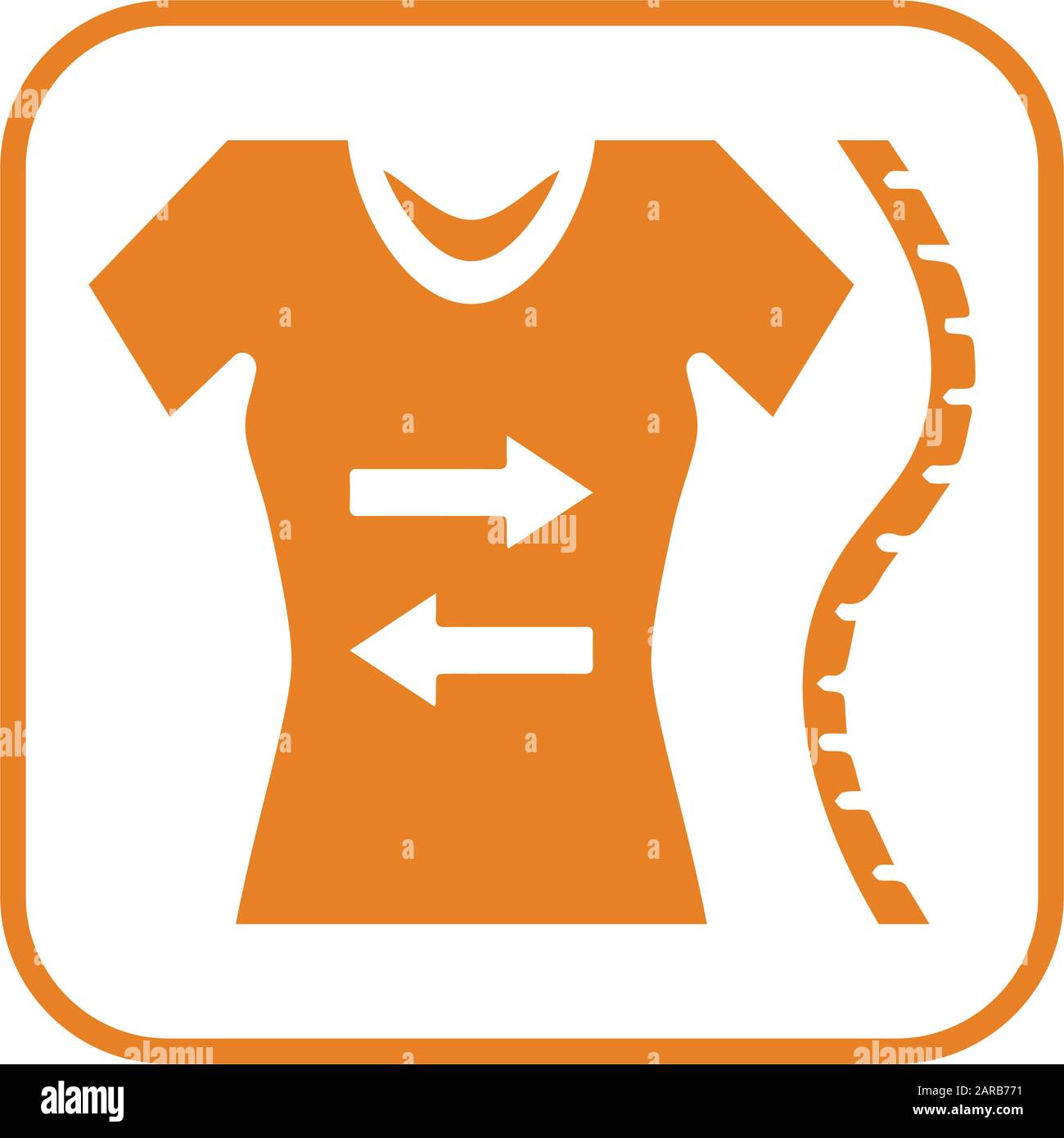 Beautiful design and fully editable Dress size icon, Guide, shirt ...