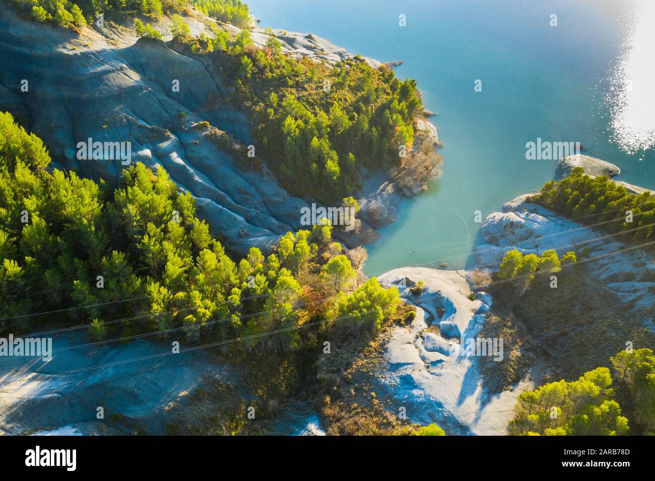 Spain aragon lake yesa hi-res stock photography and images - Alamy