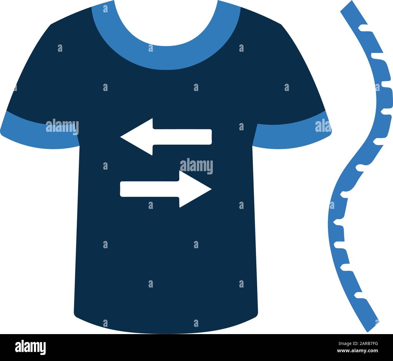 Beautiful design and fully editable Dress size icon, Guide, shirt ...