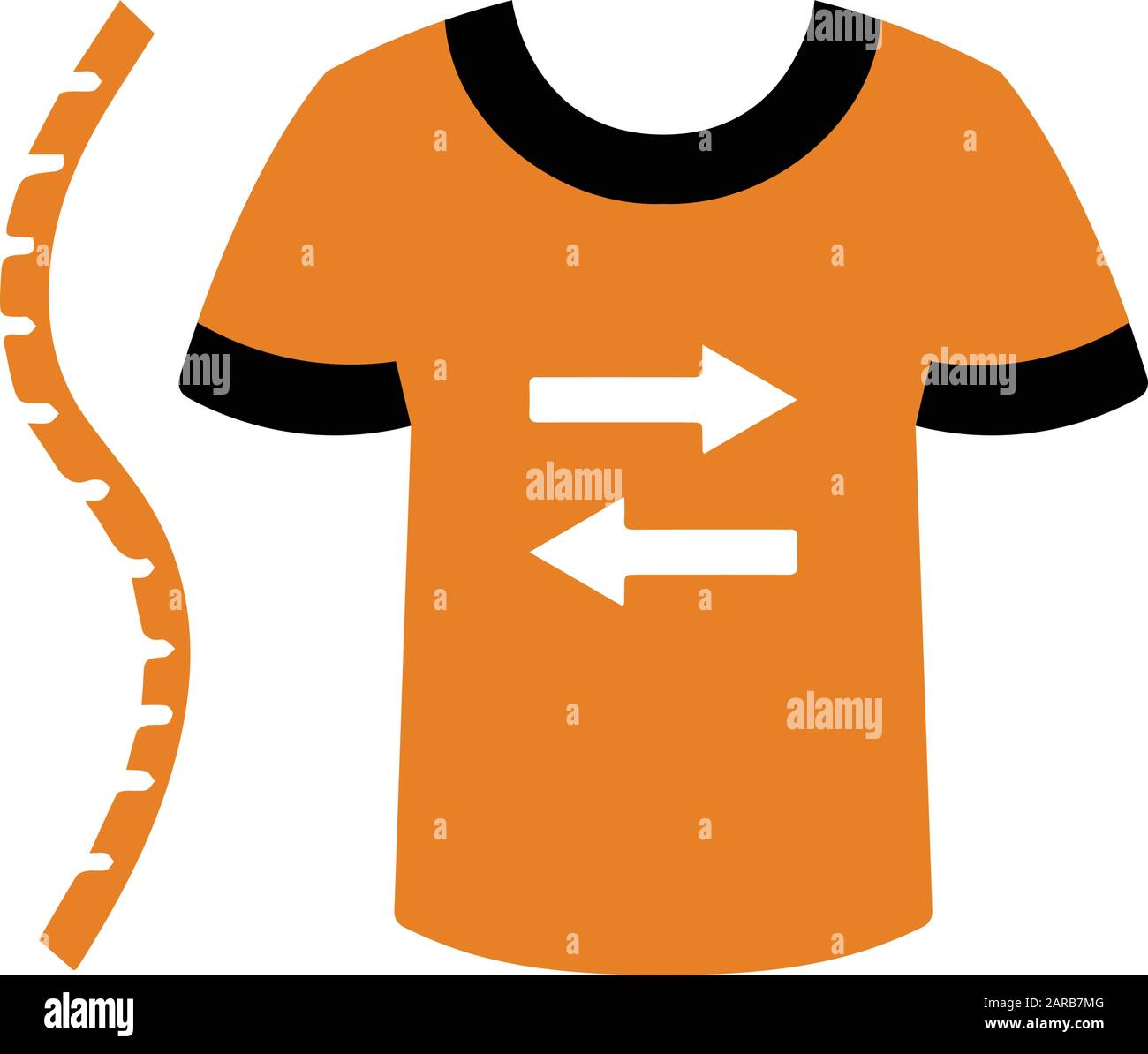Beautiful design and fully editable Dress size icon, Guide, shirt ...