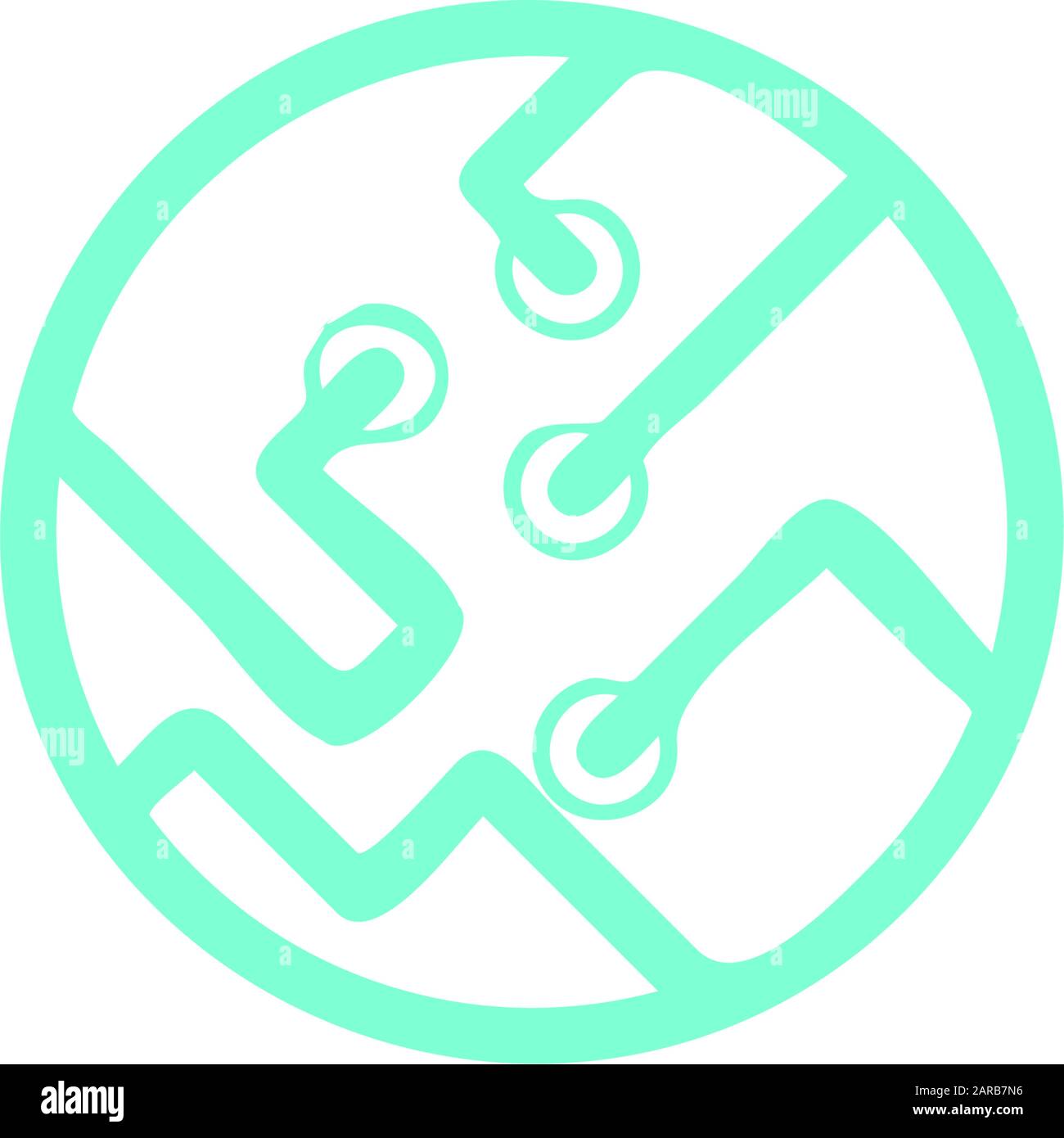 Circuit board production line Stock Vector Images - Alamy