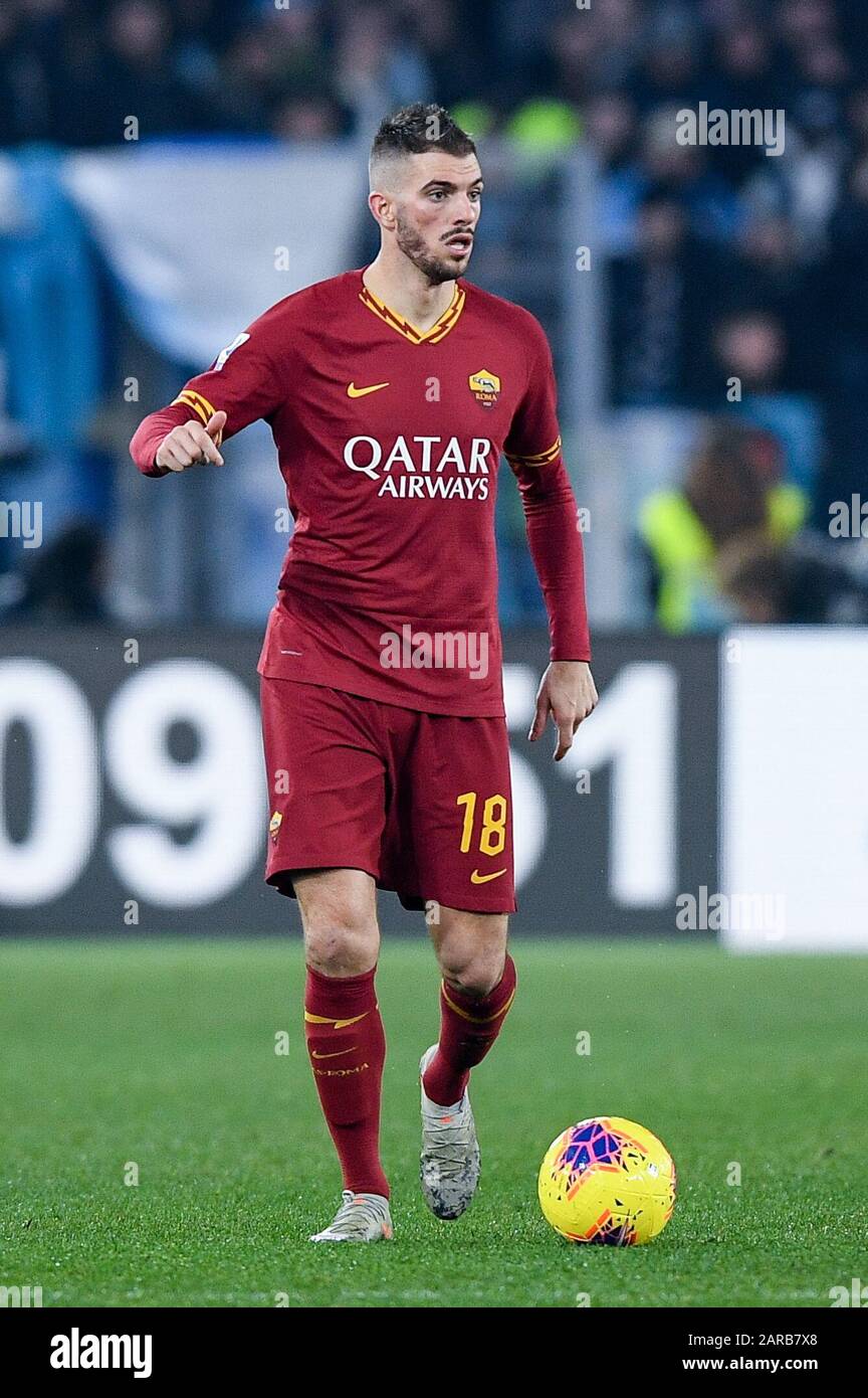 Rome, Italy. 26th Jan, 2020. Davide Santon of AS Roma during the Serie ...