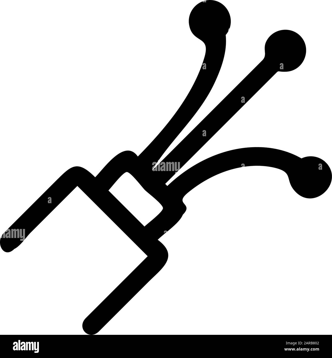 Fiber optic cable icon design template Stock Vector Image & Art - Alamy