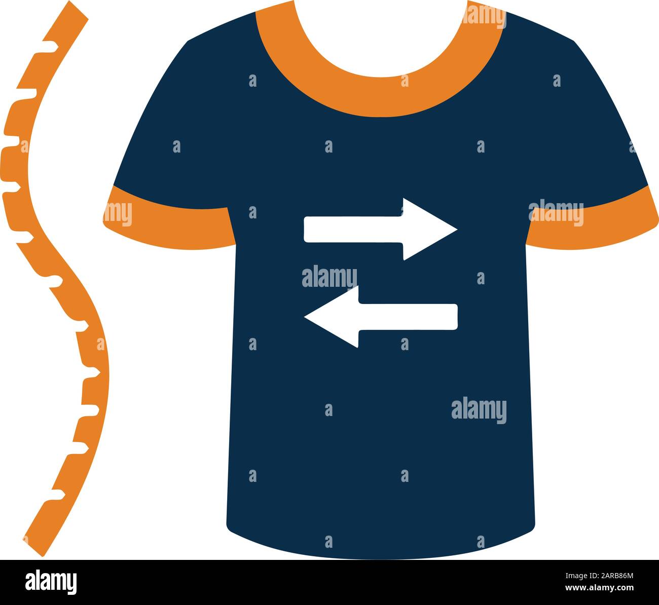 Beautiful design and fully editable Dress size icon, Guide, shirt ...