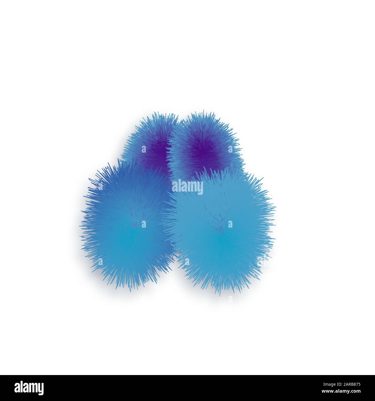 House slipper vector. Shaggy isolated on white background house slipper ...