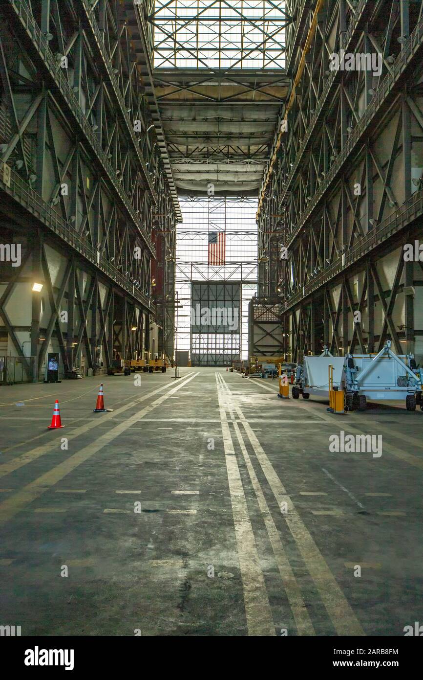 Inside Nasa Assembly Building