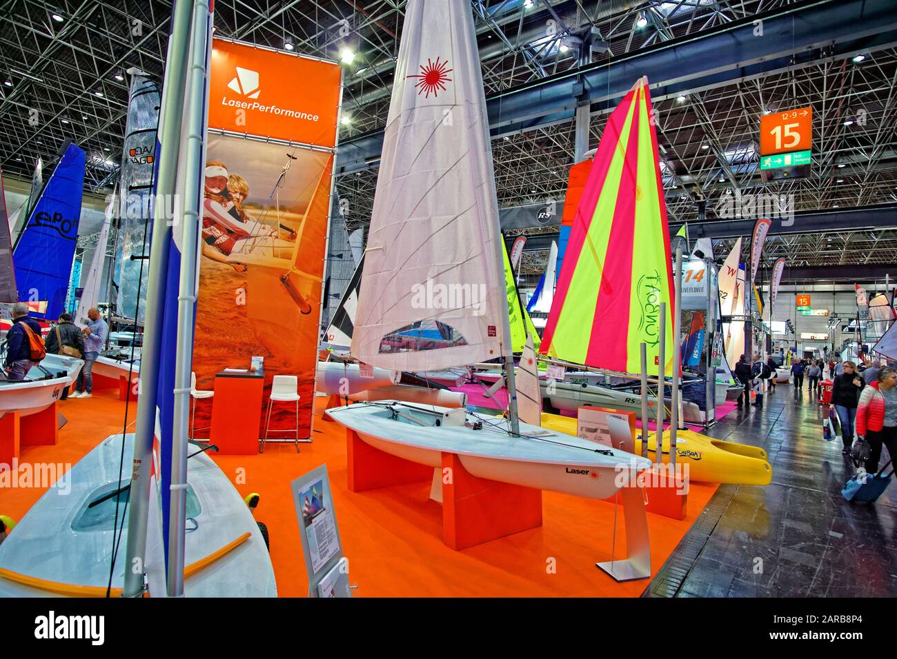 Dusseldorf boat exhibition hi-res stock photography and images - Alamy