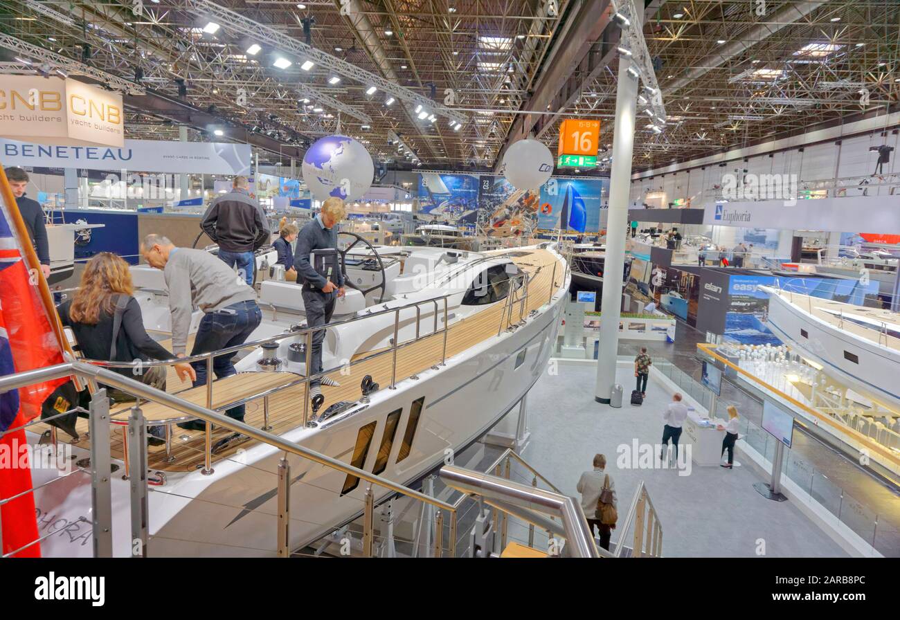 Boot, The German Boat Show held each year in Dusseldorf, Germany Stock ...