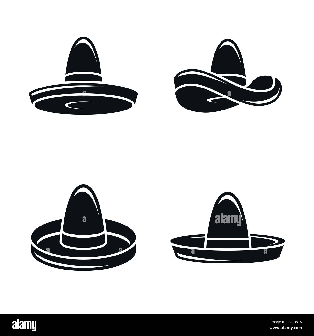 Spanish culture icons isolated icon hi-res stock photography and images ...