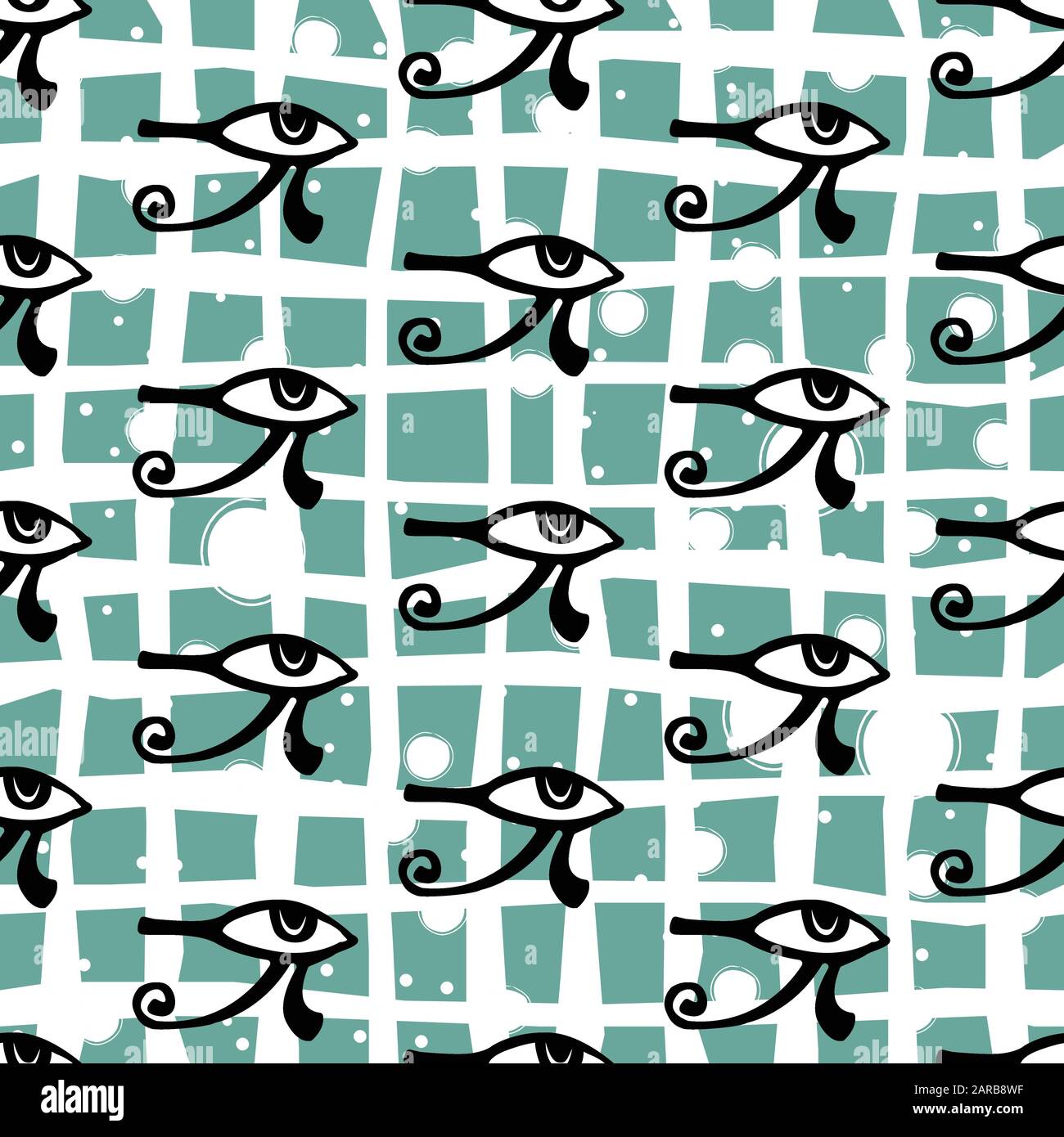 Seamless open eye pattern on subtle background. Repeating eye ...