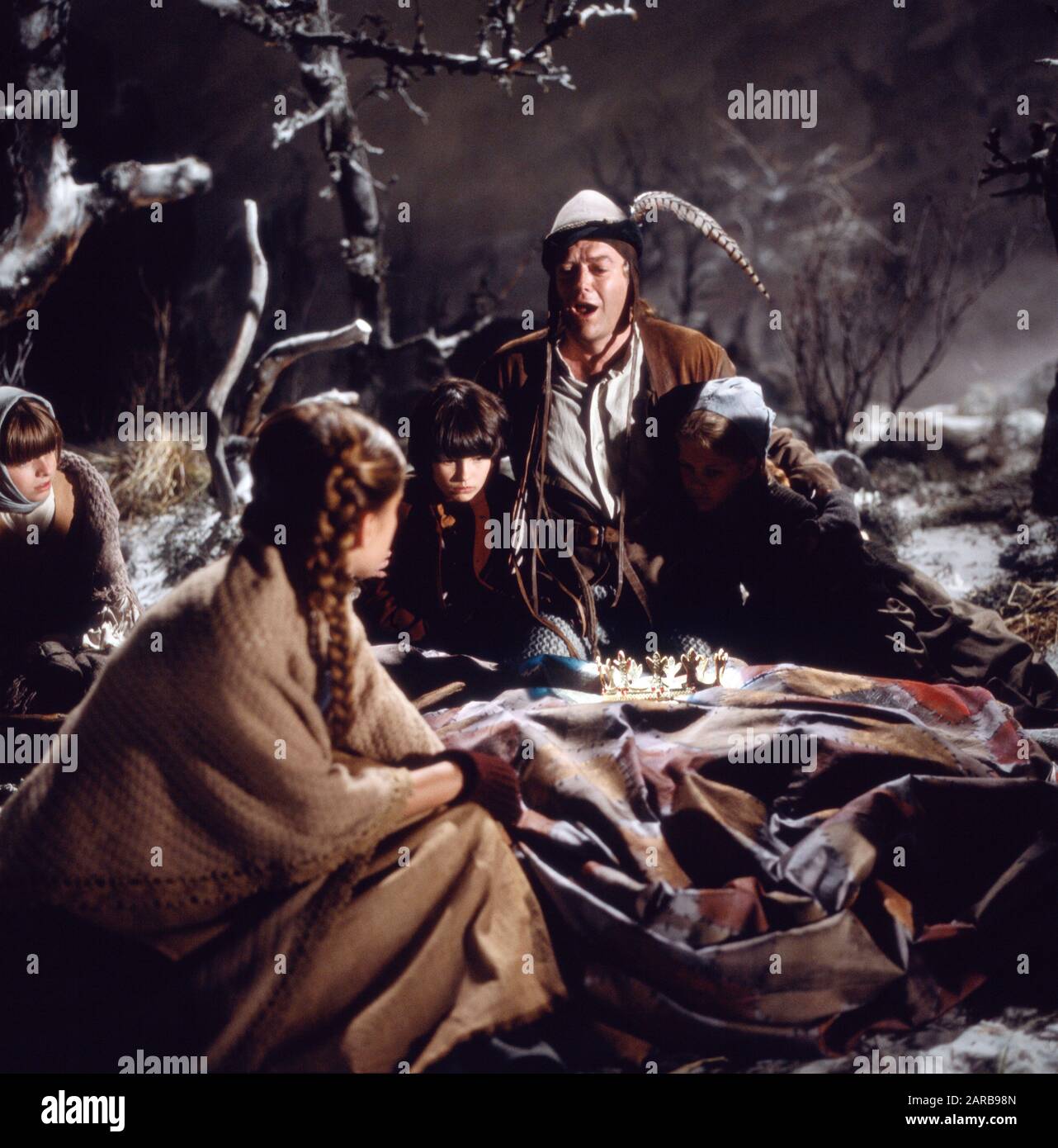 Der deutsche Opersänger Hermann Prey in einer Szene in seiner ...