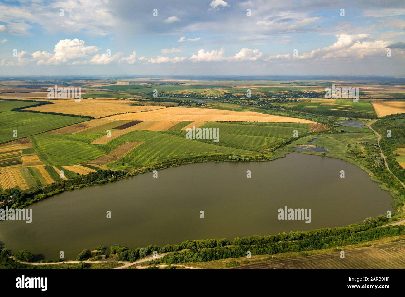 Patched fields hi-res stock photography and images - Alamy