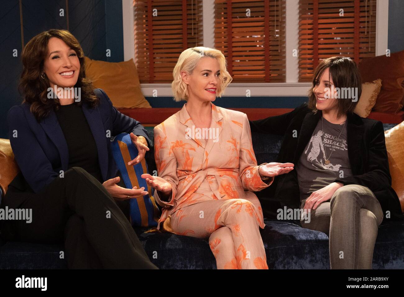 Jennifer Beals Leisha Hailey And Katherine Moennig In The L Word