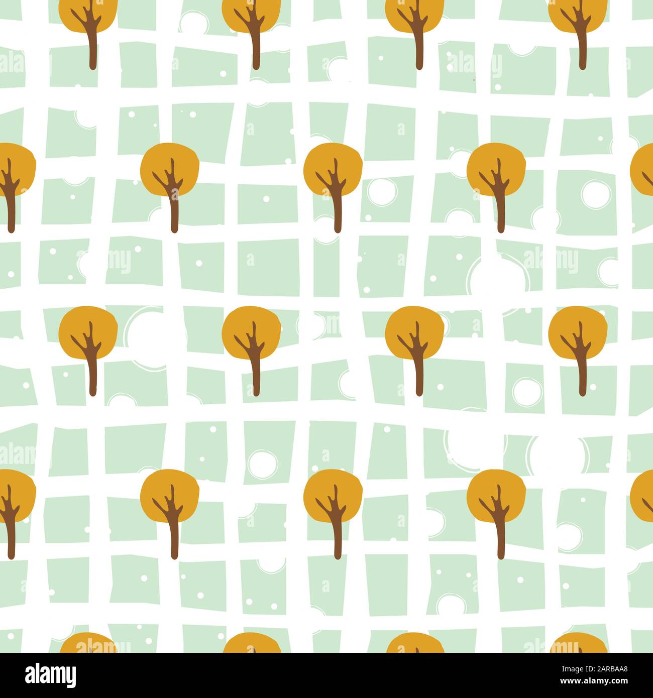 Hand Drawn Floral Seamless Pattern on subtle background. Vector ...