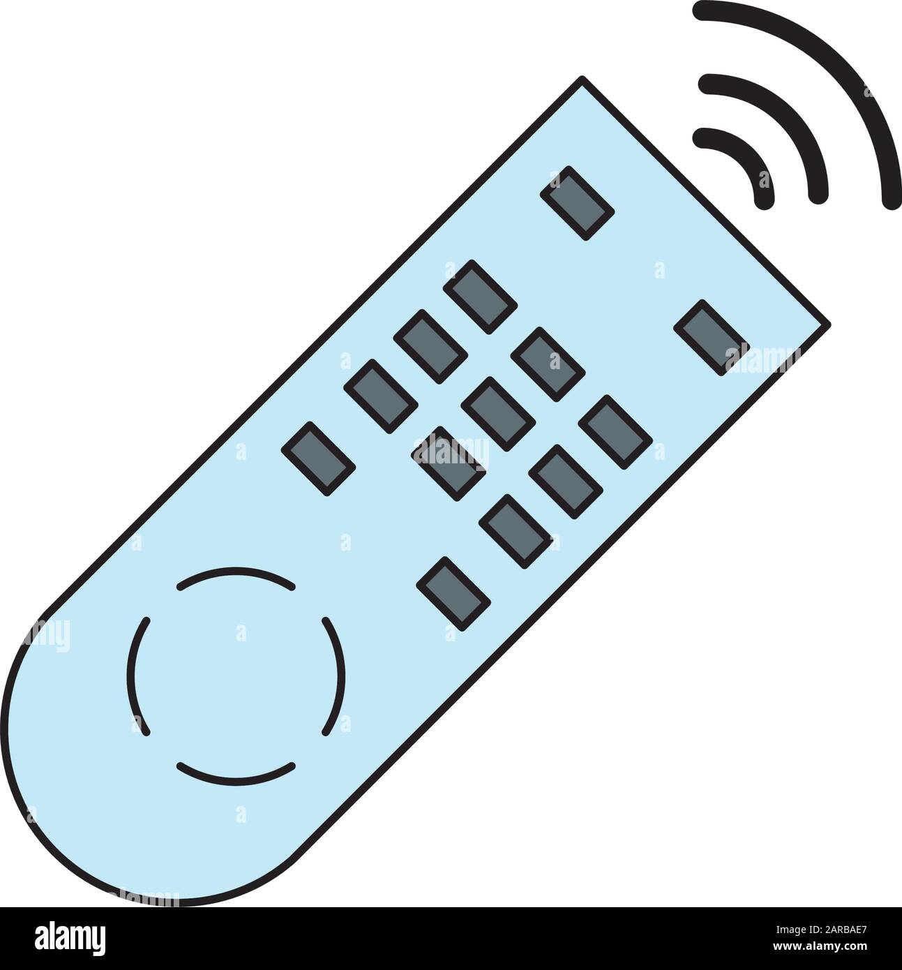Remote control icon design template Stock Vector Image & Art - Alamy
