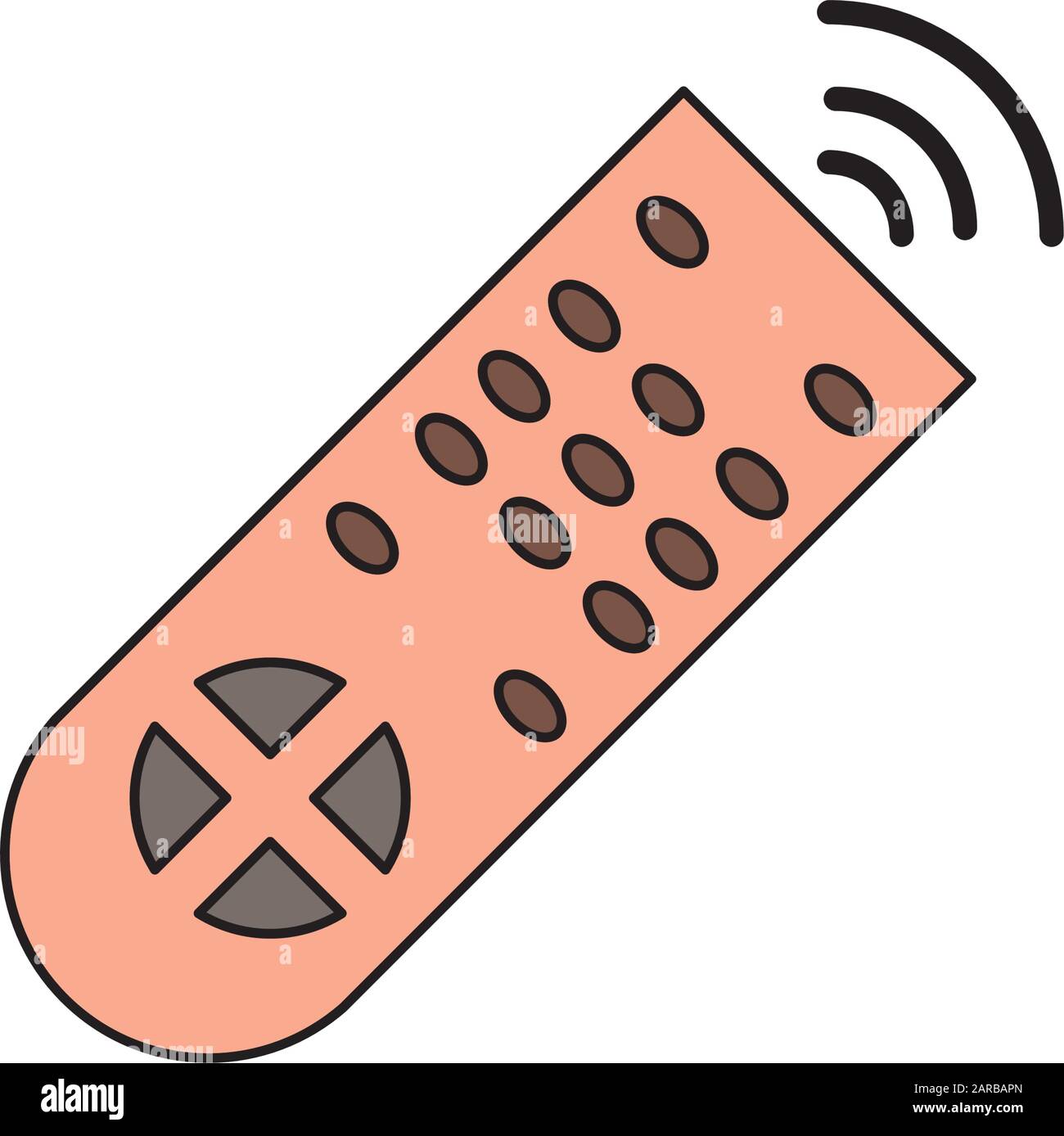 Remote control icon design template Stock Vector Image & Art - Alamy