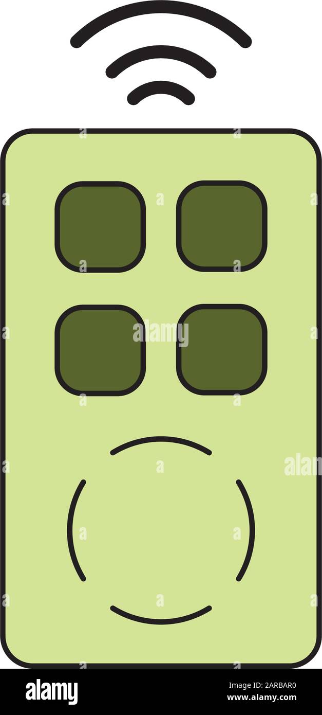 Remote control icon design template Stock Vector Image & Art - Alamy