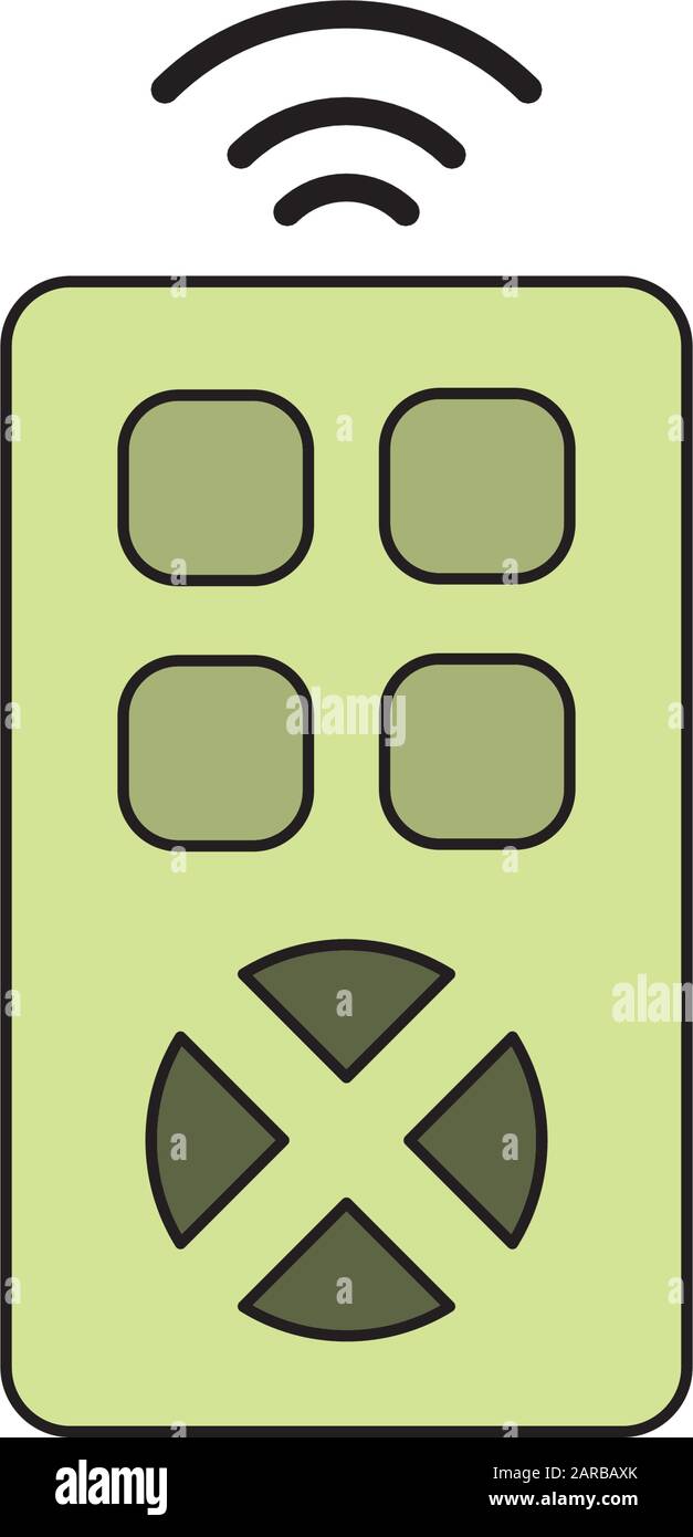 Remote control icon design template Stock Vector Image & Art - Alamy