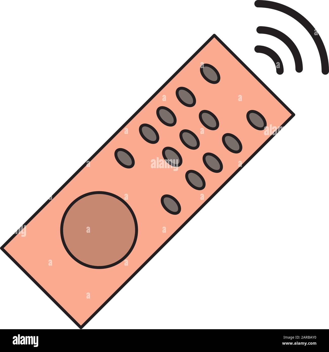 Remote control icon design template Stock Vector Image & Art - Alamy