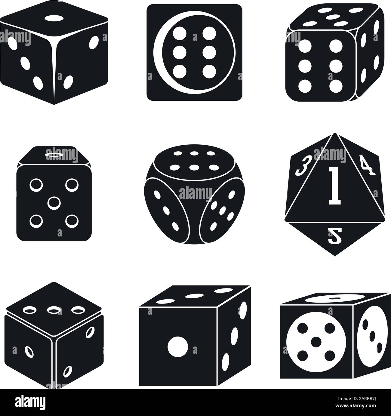 Tabletop number Stock Vector Images - Alamy