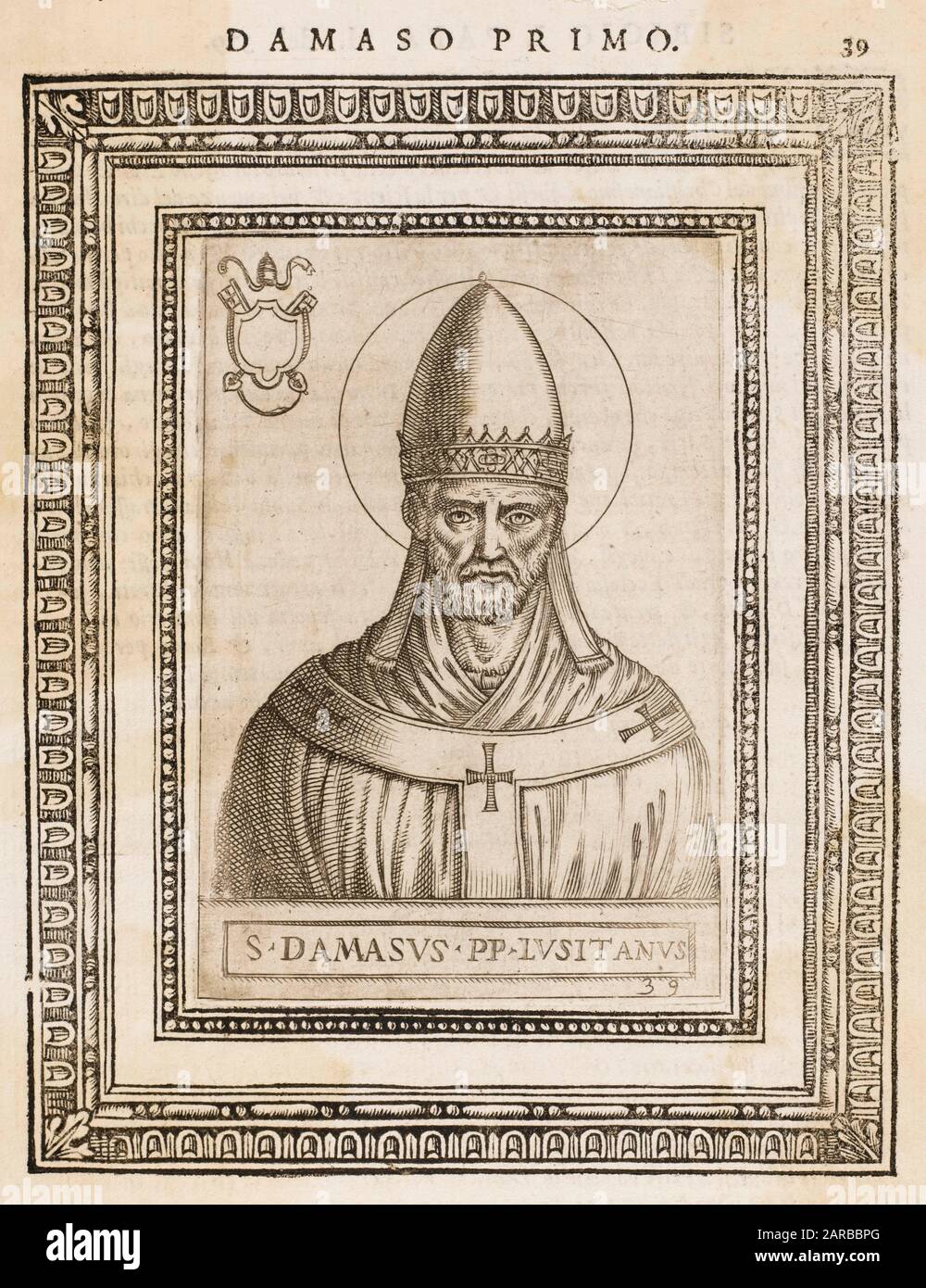 Damasus i pope hi-res stock photography and images - Alamy