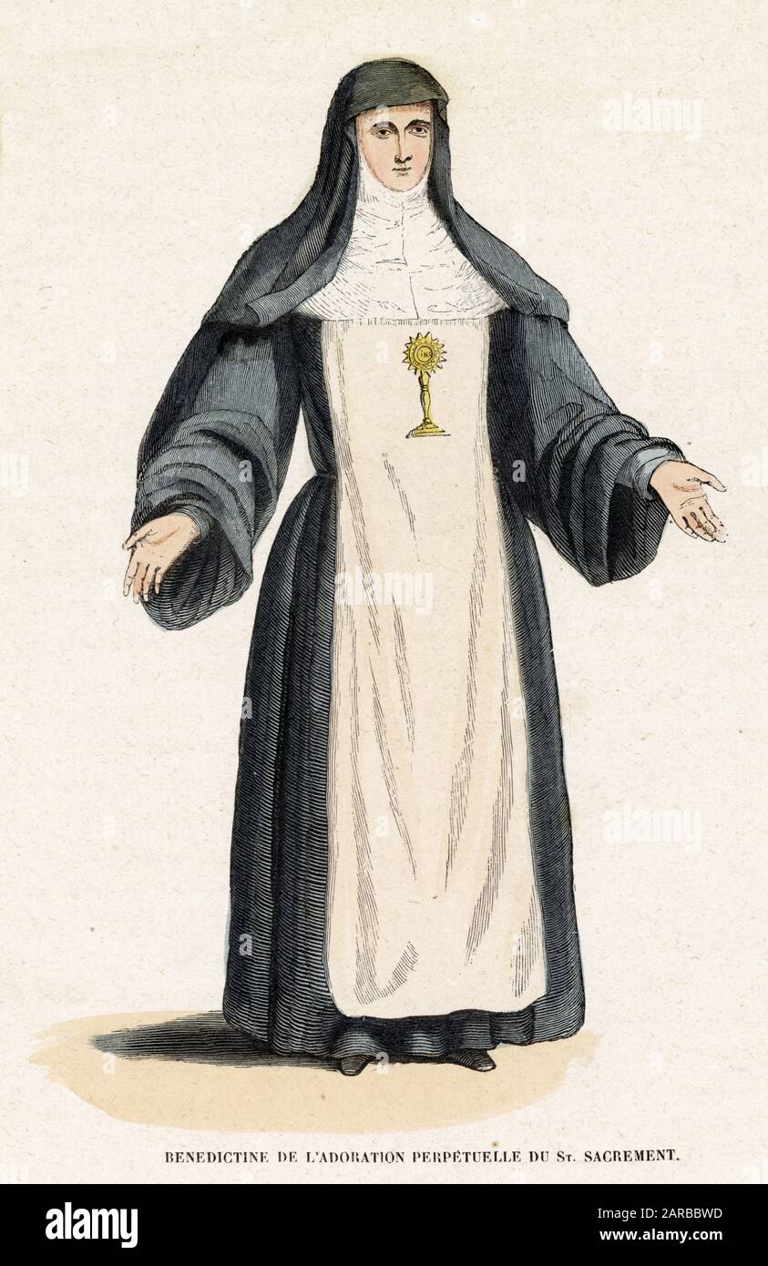 Benedictine Habit Middle Ages