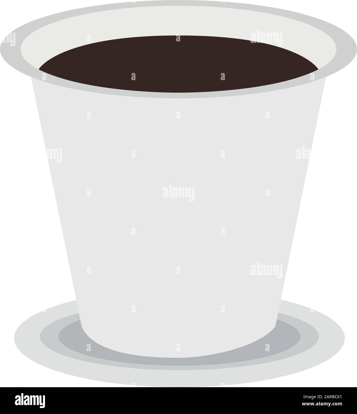 Isolated coffee cup image Stock Vector Image & Art - Alamy