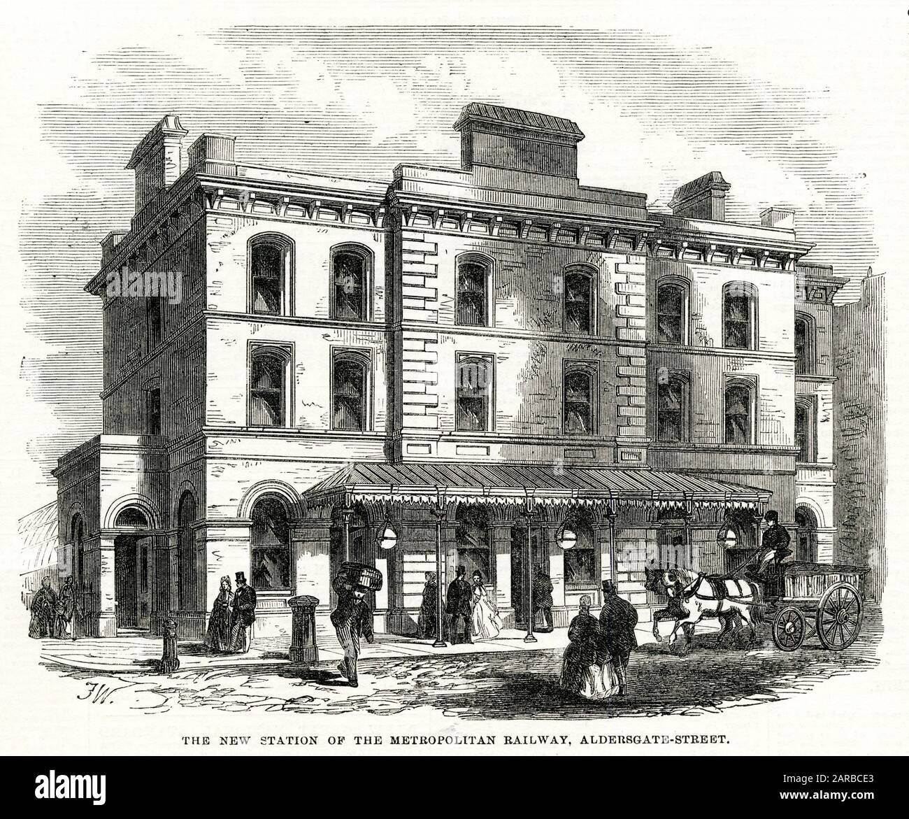 19th century train station High Resolution Stock Photography and Images ...