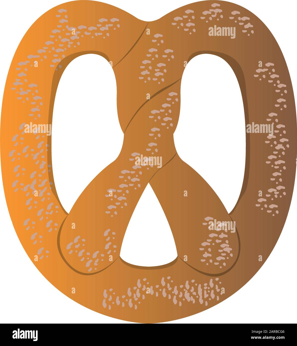 Isolated pretzel image Stock Vector Image & Art - Alamy