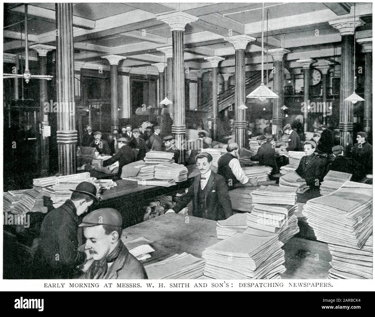 Newspaper distribution 1900s hi-res stock photography and images - Alamy