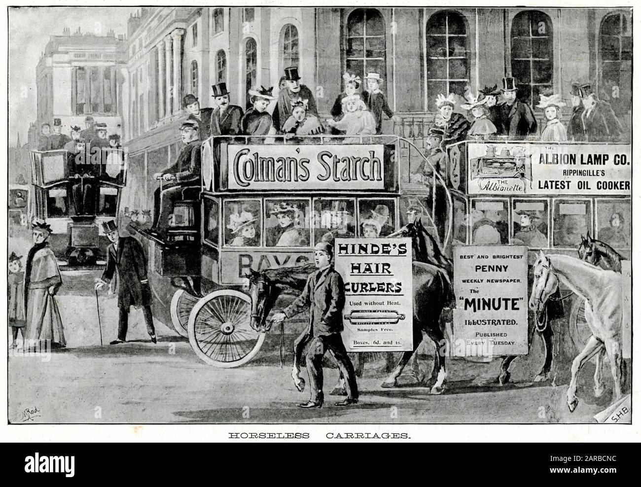 Horseless carriage 1896 Stock Photo - Alamy