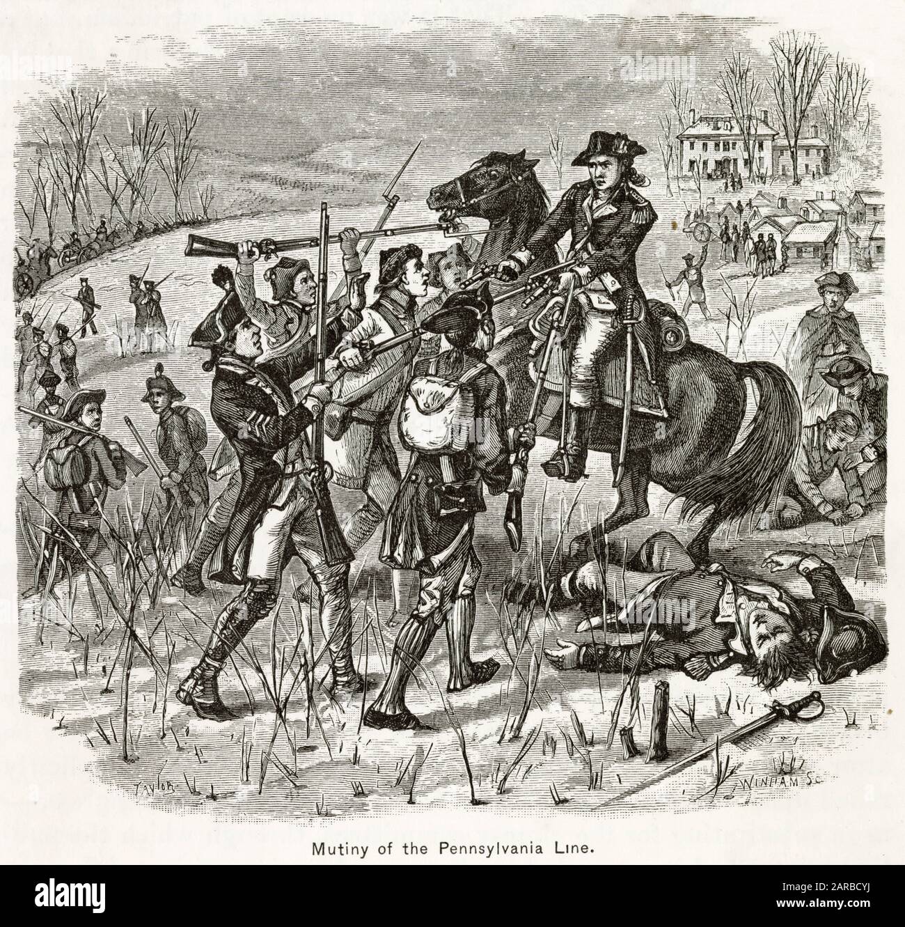 Washingtons army hi-res stock photography and images - Alamy