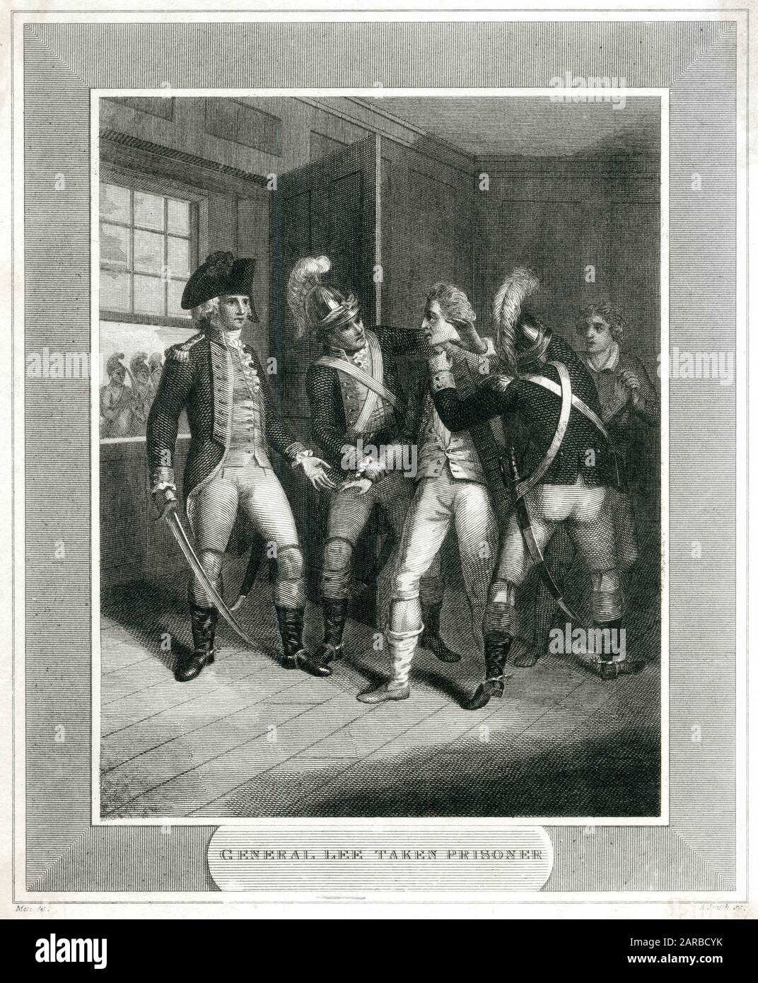 Charles Lee Revolutionary War Major General Charles Lee Hi Res Stock