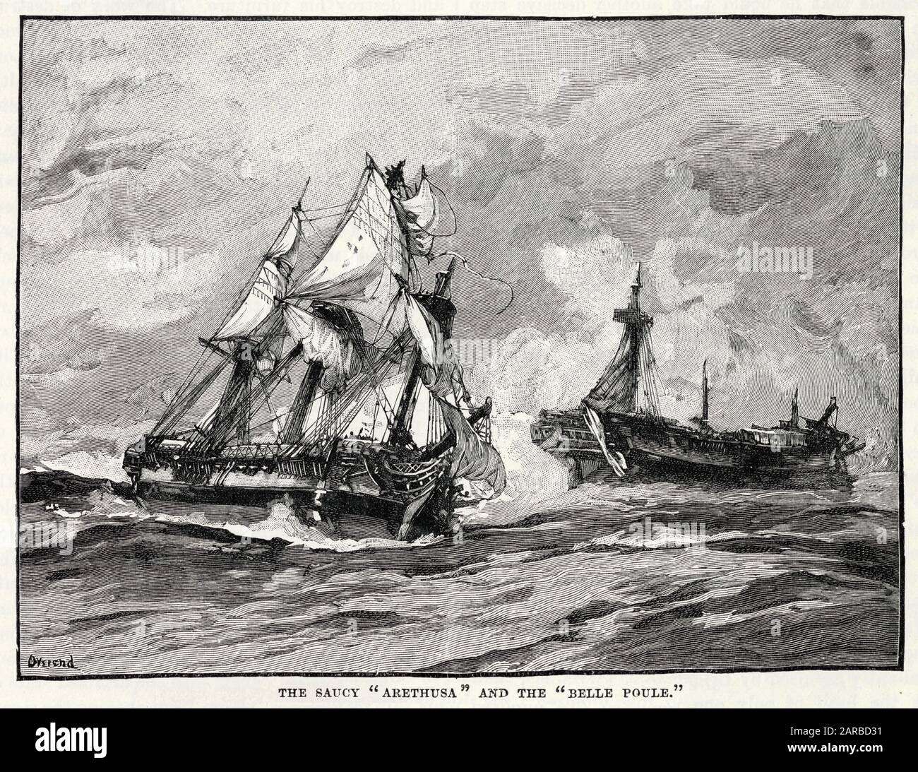 America - At sea Stock Photo - Alamy