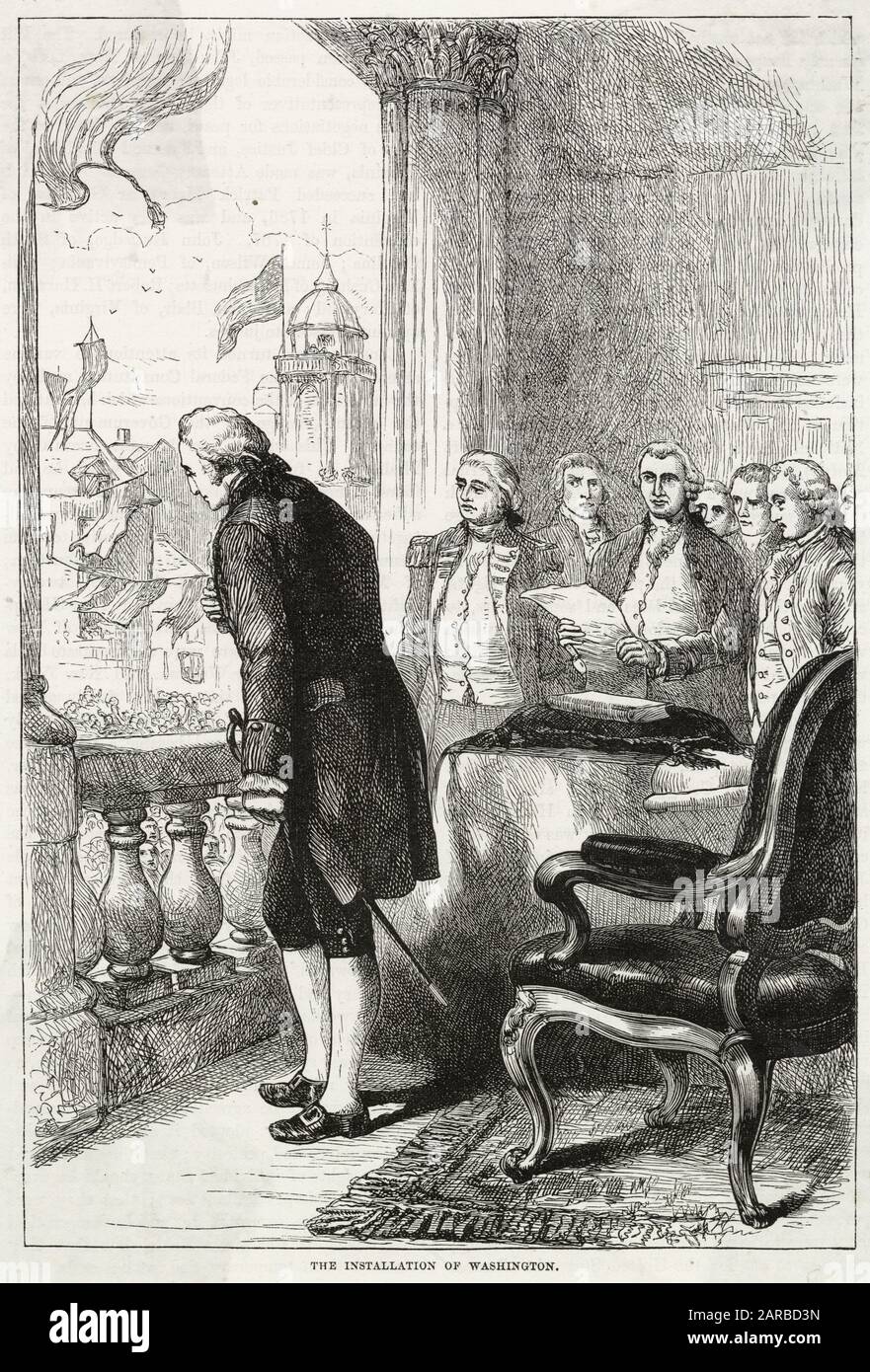 Inauguration of washington hi-res stock photography and images - Alamy