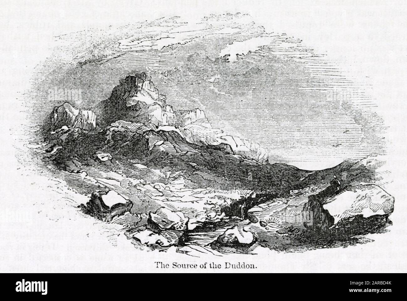 Source of the River Duddon, Lake District Stock Photo - Alamy