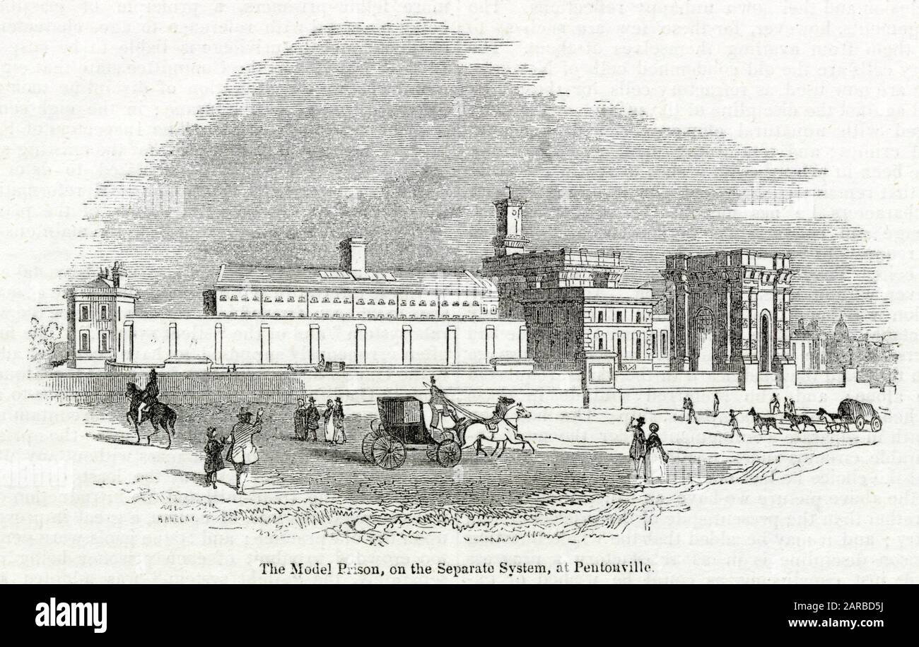 View of Pentonville Prison, Islington, North London Stock Photo - Alamy