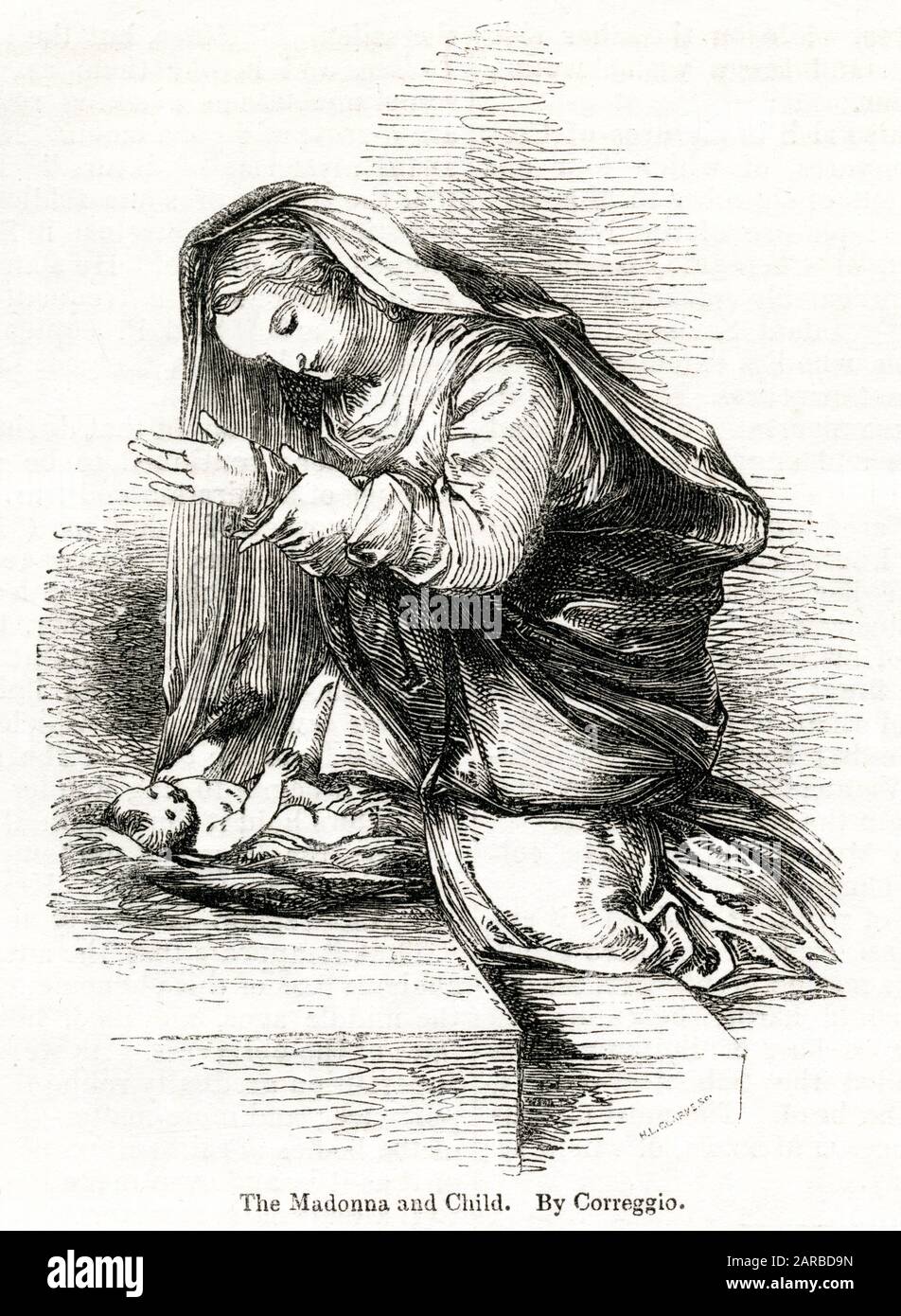 Italian virgin child Cut Out Stock Images & Pictures - Alamy