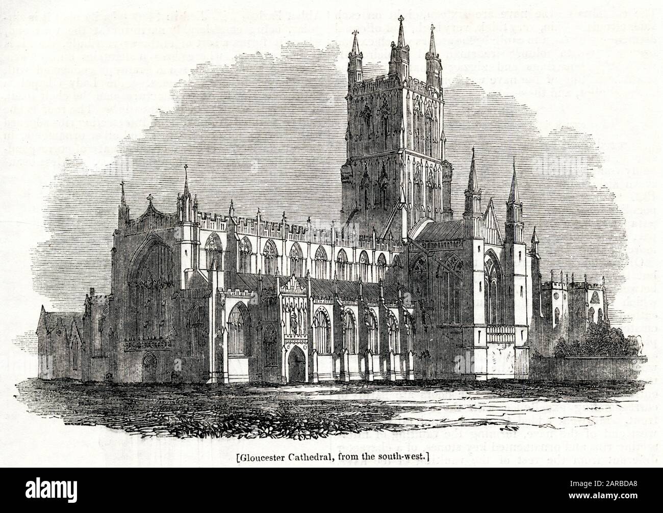 Gloucester cathedral gothic architecture hi-res stock photography and ...