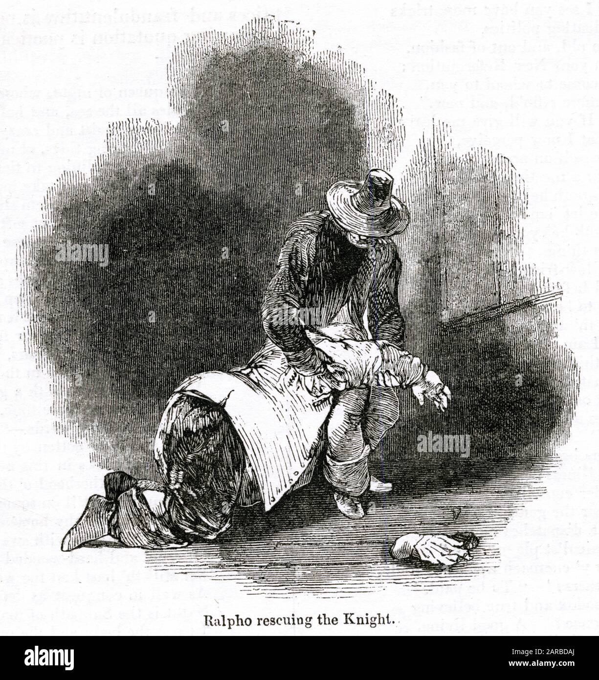 Hudibras, mock-heroic poem by Samuel Butler Stock Photo - Alamy