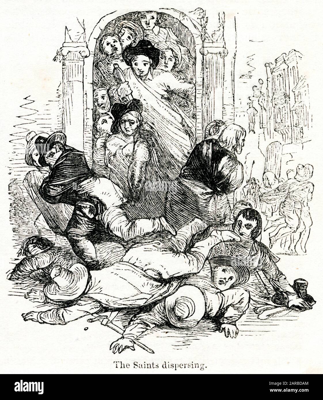 Hudibras, mock-heroic poem by Samuel Butler Stock Photo - Alamy