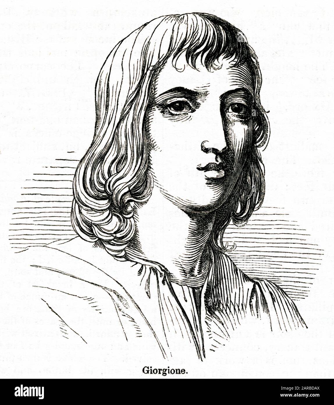 Was an italian painter of the early renaissance hi-res stock ...