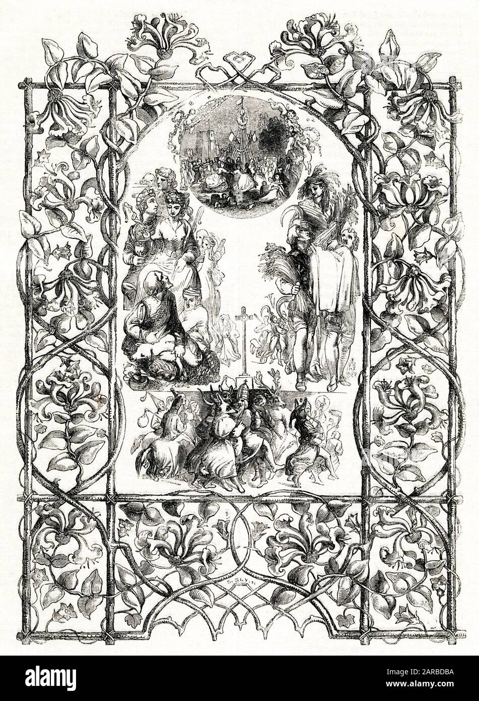 Victorian Maypole Dancing High Resolution Stock Photography and Images ...