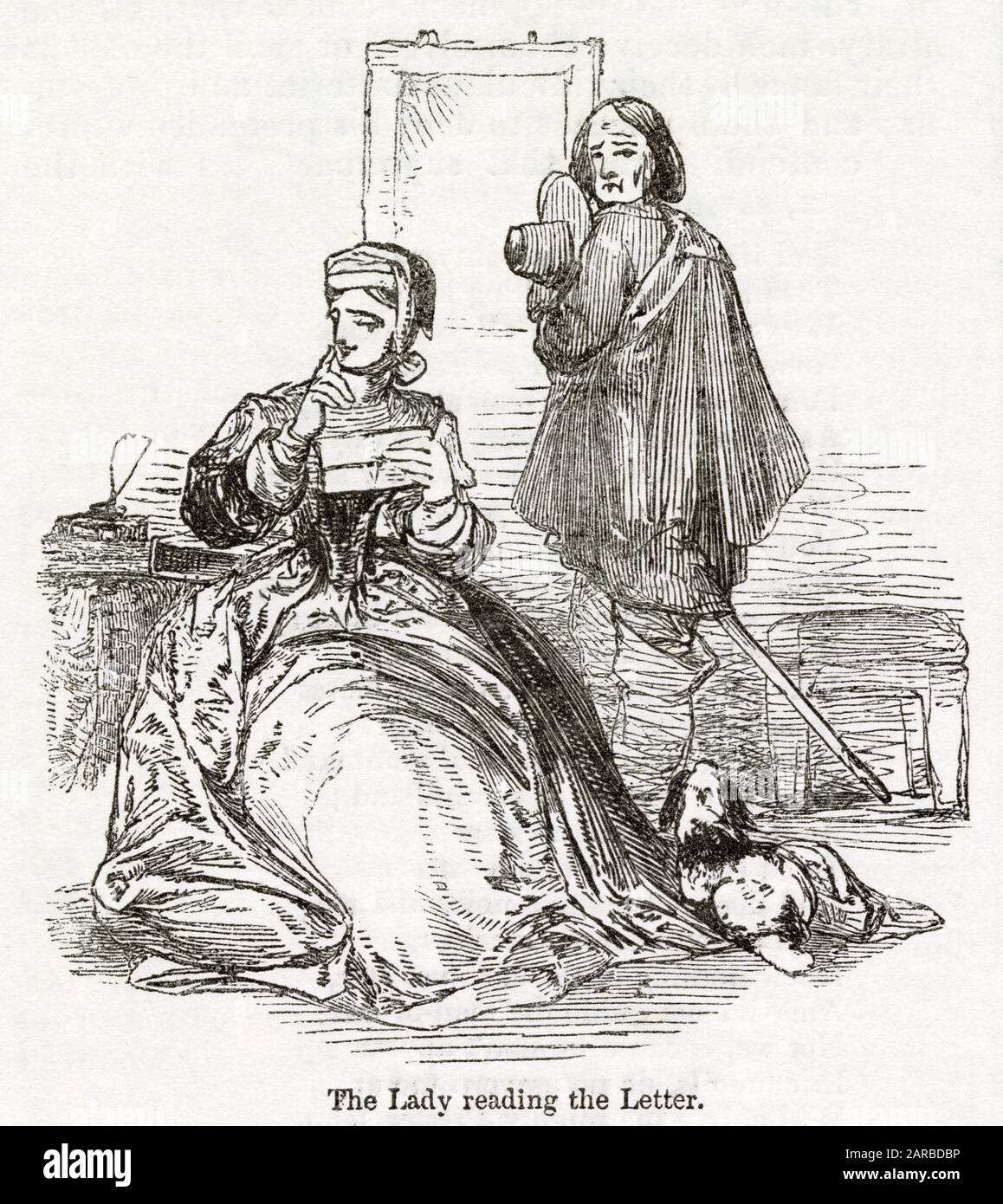 Hudibras, mock-heroic poem by Samuel Butler Stock Photo - Alamy